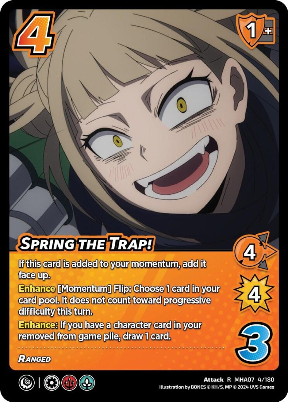 Spring the Trap! - UniVersus: My Hero Academia: Girl Power - UniVersus