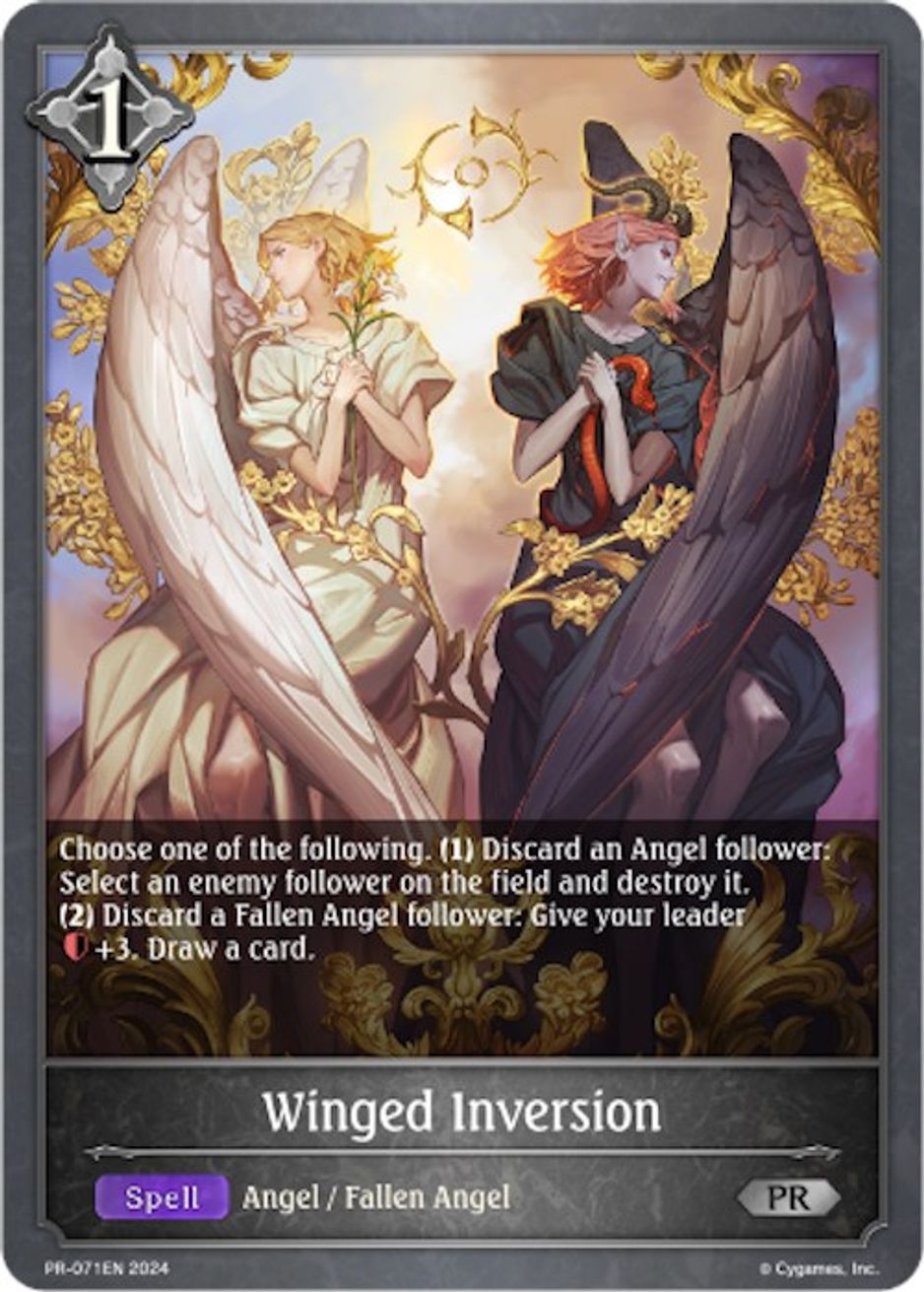 Winged Inversion - Shadowverse: Evolve Promo Cards - Shadowverse: Evolve