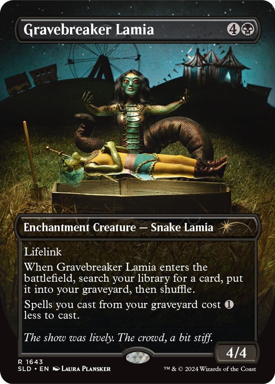 Gravebreaker Lamia - Secret Lair Drop Series - Magic: The Gathering