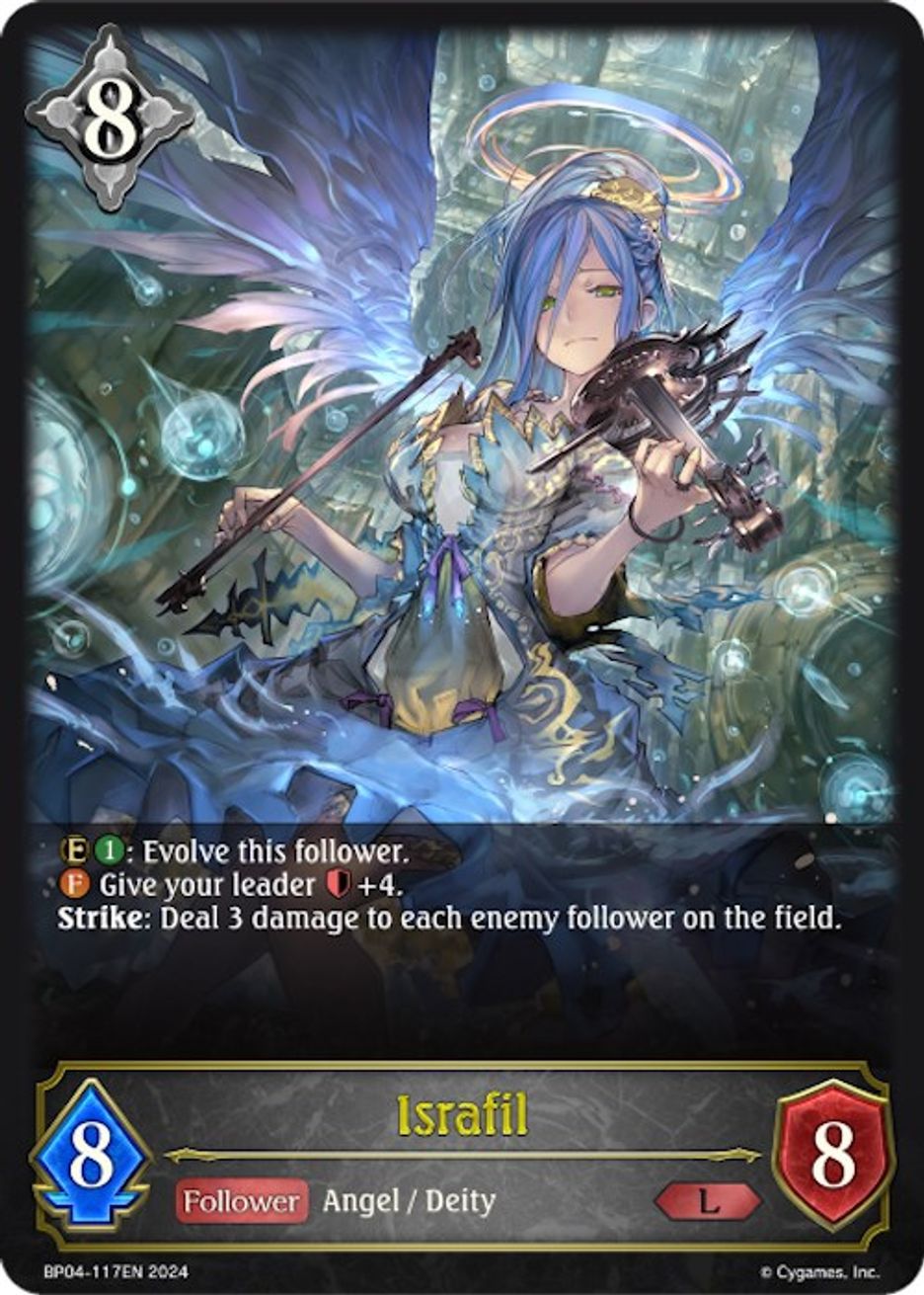 Israfil - BP04: Cosmic Mythos - Shadowverse: Evolve