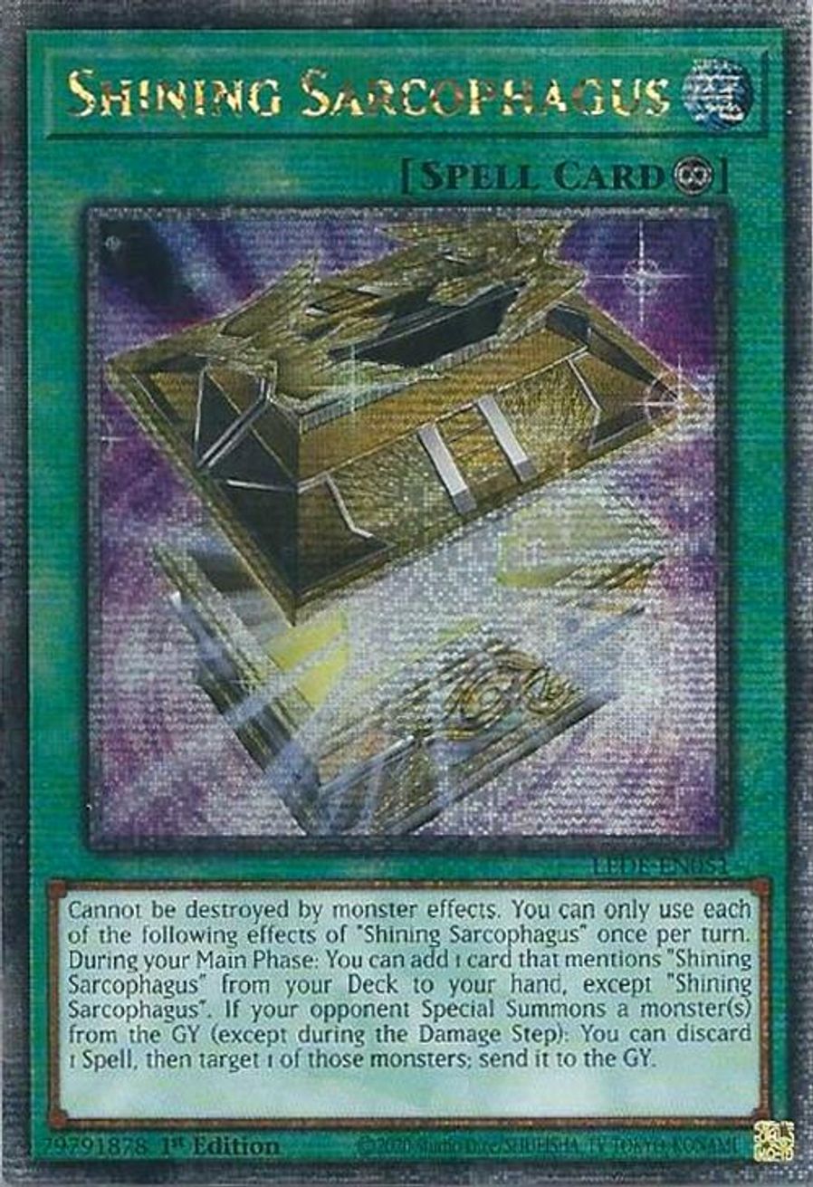 Shining Sarcophagus (Quarter Century Secret Rare) - Legacy of ...