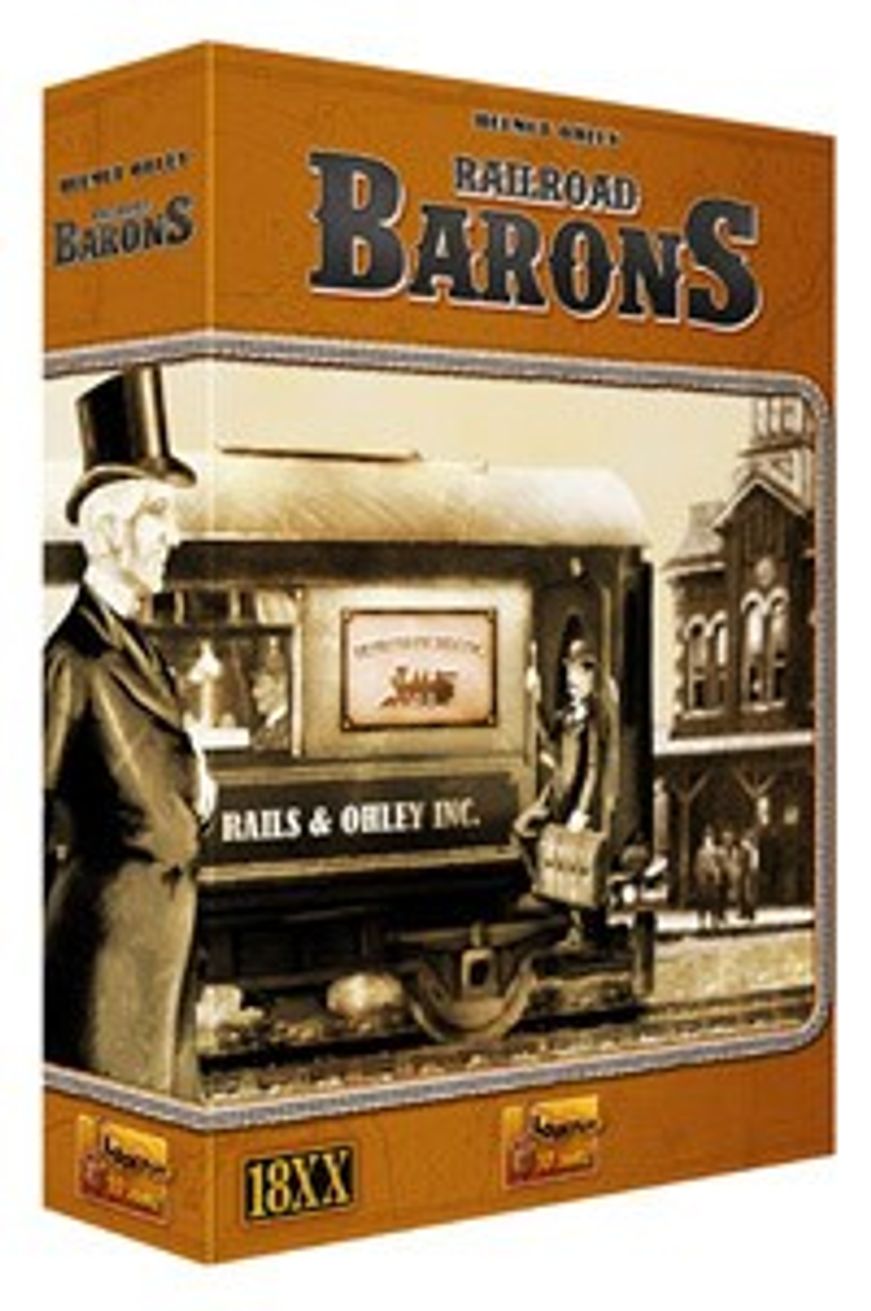 Railroad Barons Board Game - Lookout Games - Boardgames