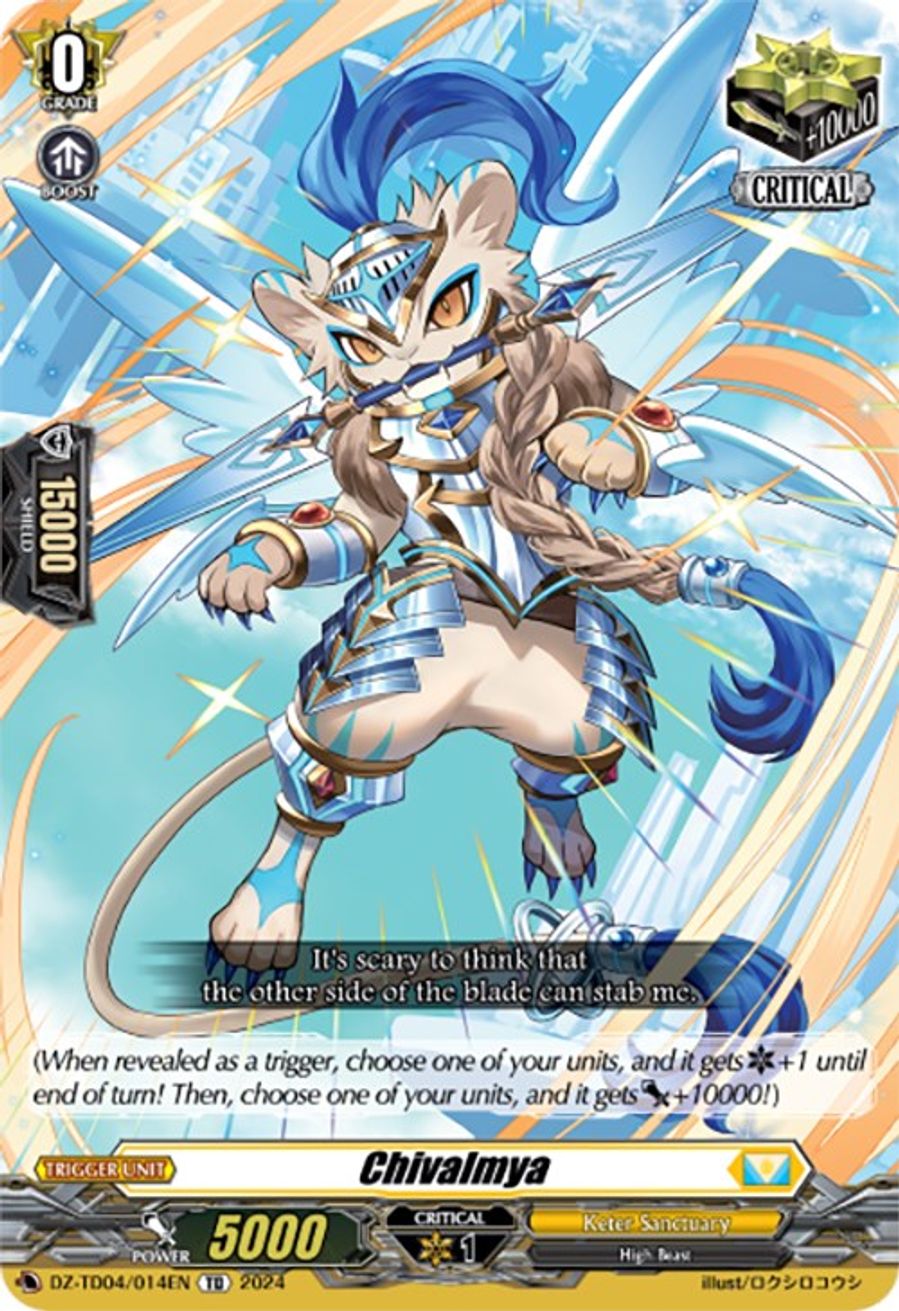 Chivalmya - DZ-TD04: Start Up Trial Deck "Keter Sanctuary" - Cardfight Vanguard