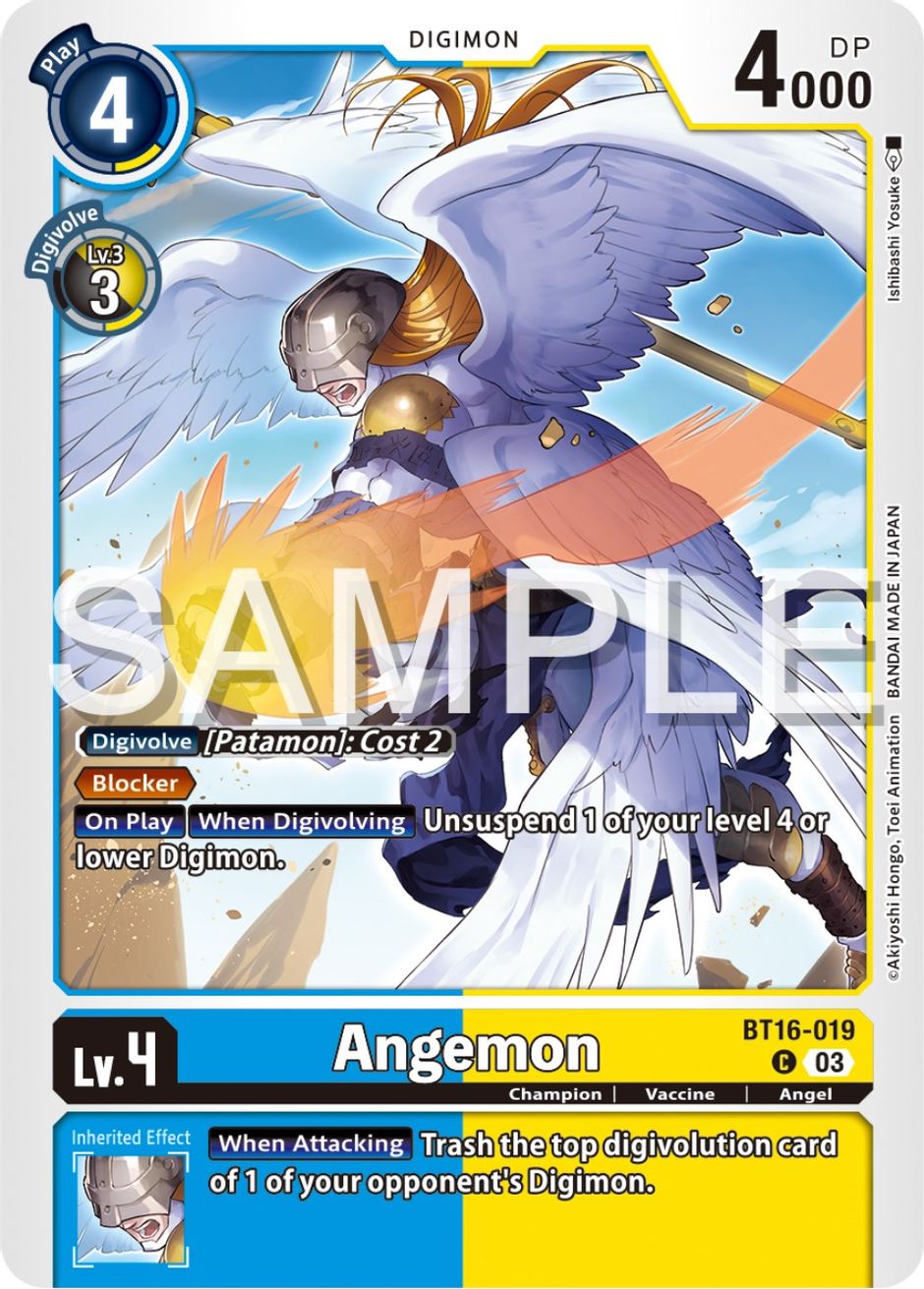 Angemon - Beginning Observer - Digimon Card Game