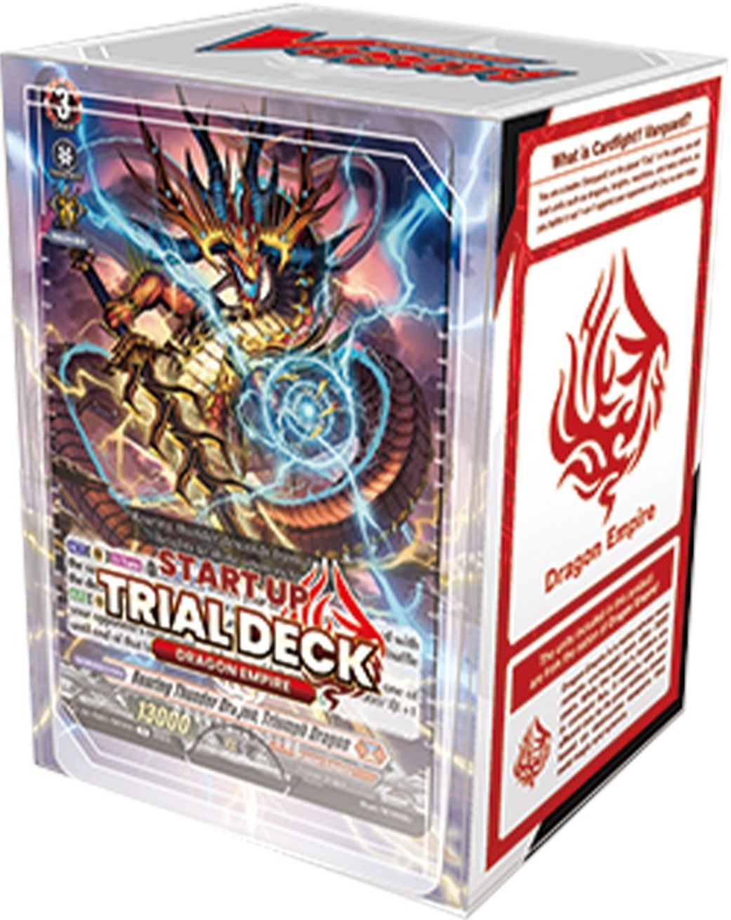 Cardfight!! Vanguard: DZ-TD01: Start Up Trial Deck "Dragon Empire" Deck Box - Bushiroad Deck ...