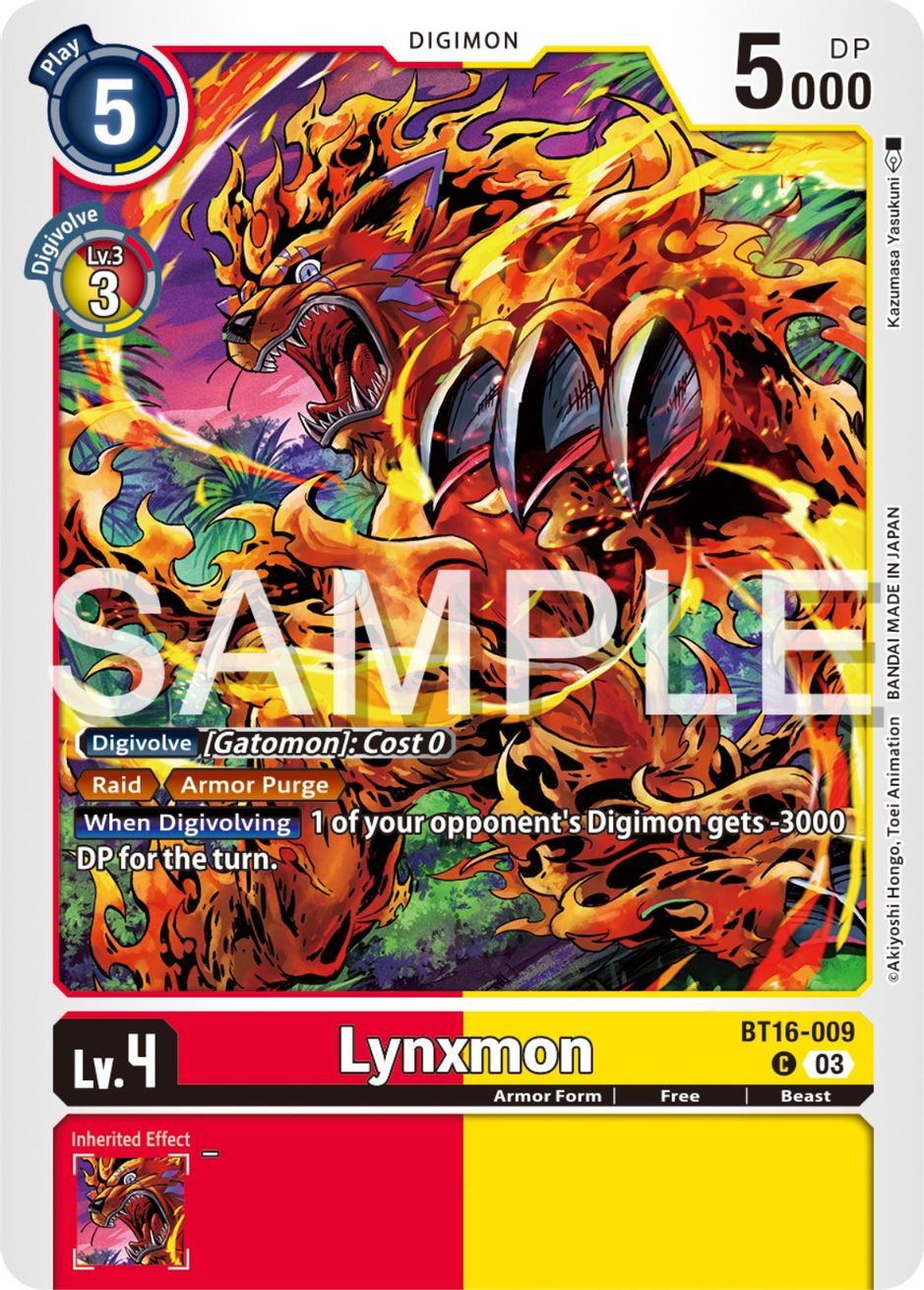 Lynxmon - Beginning Observer - Digimon Card Game