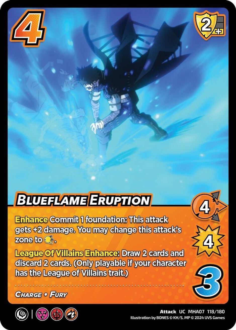Blueflame Eruption - UniVersus: My Hero Academia: Girl Power - UniVersus