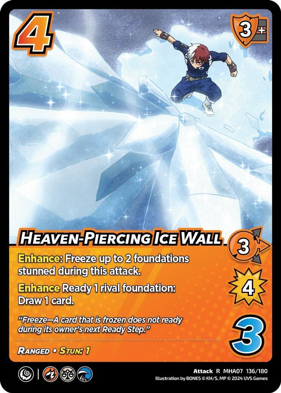 Heaven-Piercing Ice Wall - UniVersus: My Hero Academia: Girl Power ...