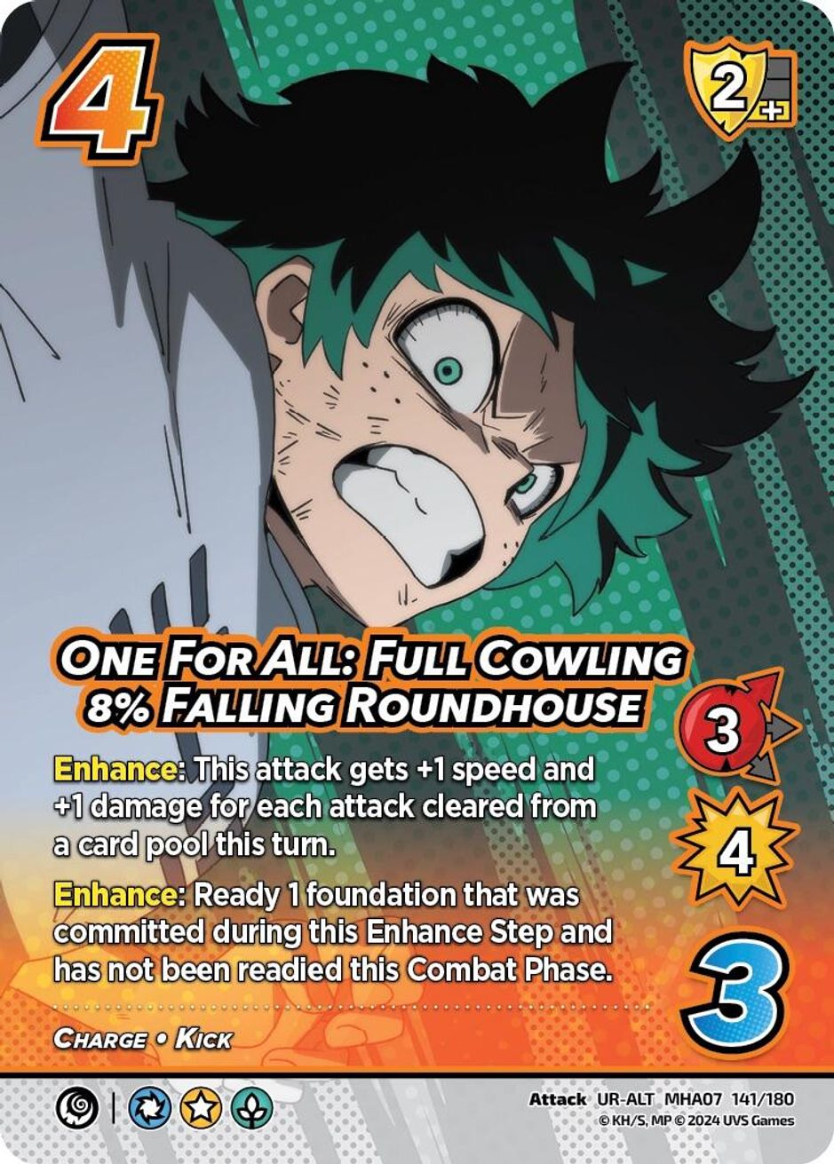 One For All: Full Cowling 8% Falling Roundhouse (Alternate Art ...