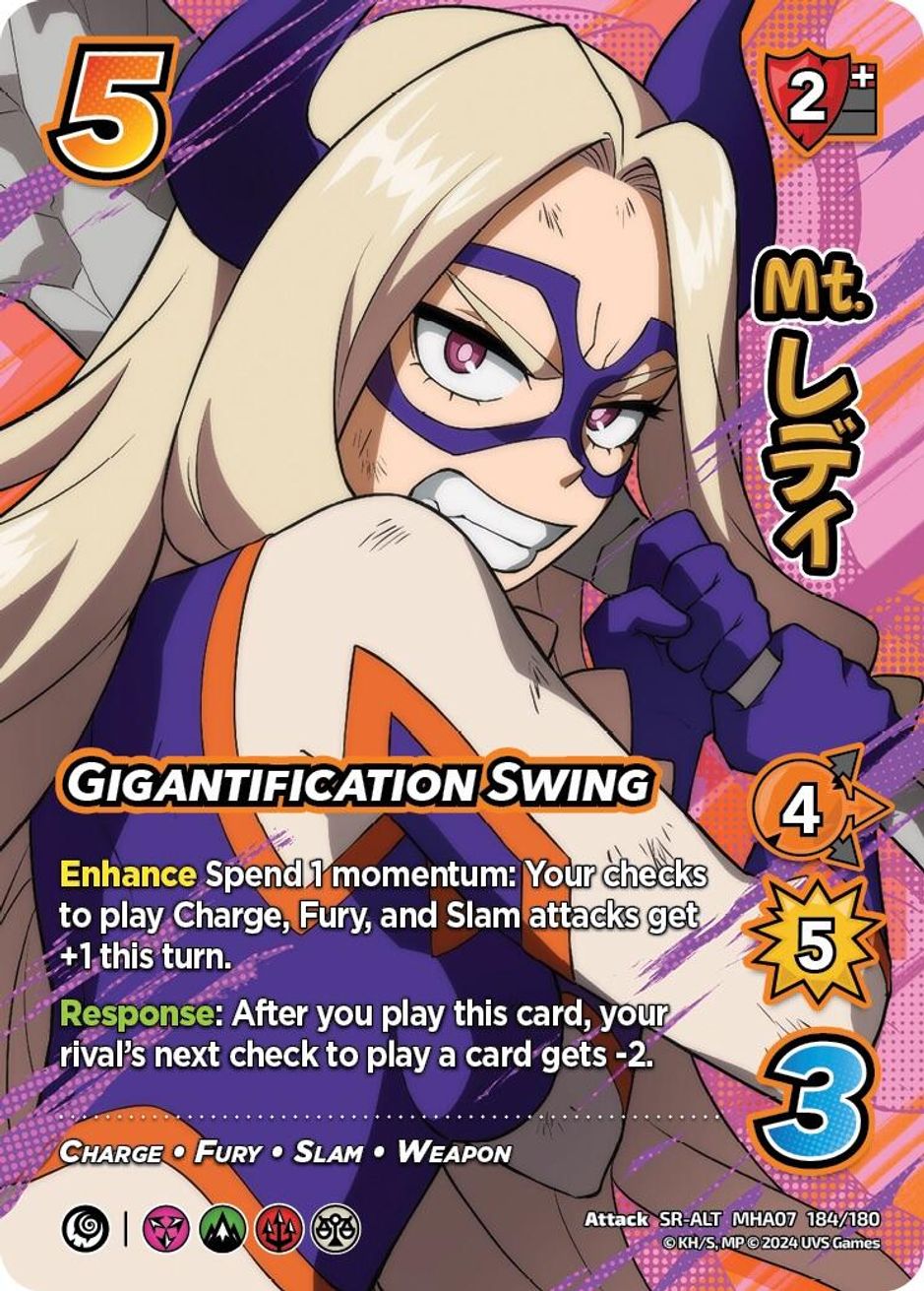 Gigantification Swing (Alternate Art) - UniVersus: My Hero Academia ...