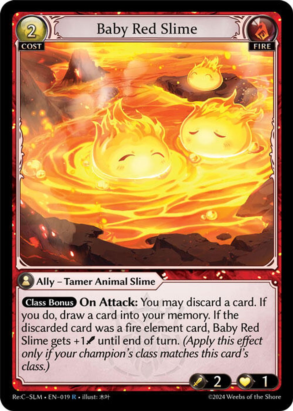 Baby Red Slime - Silvie Re:Collection, Slime Sovereign - Grand Archive TCG