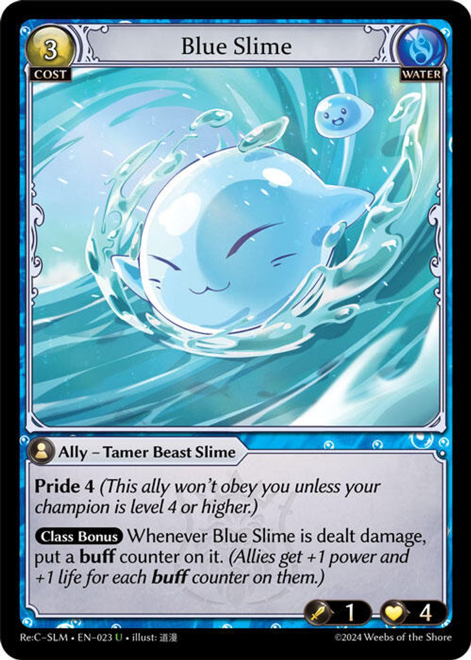 Blue Slime - Silvie Re:Collection, Slime Sovereign - Grand Archive TCG