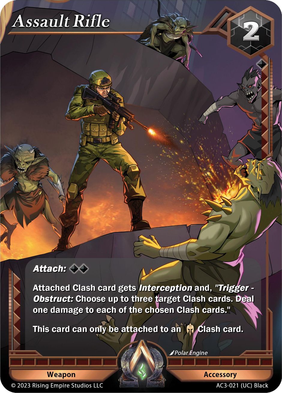 Assault Rifle - Unrivaled - Alpha Clash