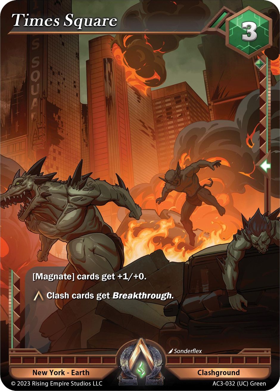 Times Square - Unrivaled - Alpha Clash