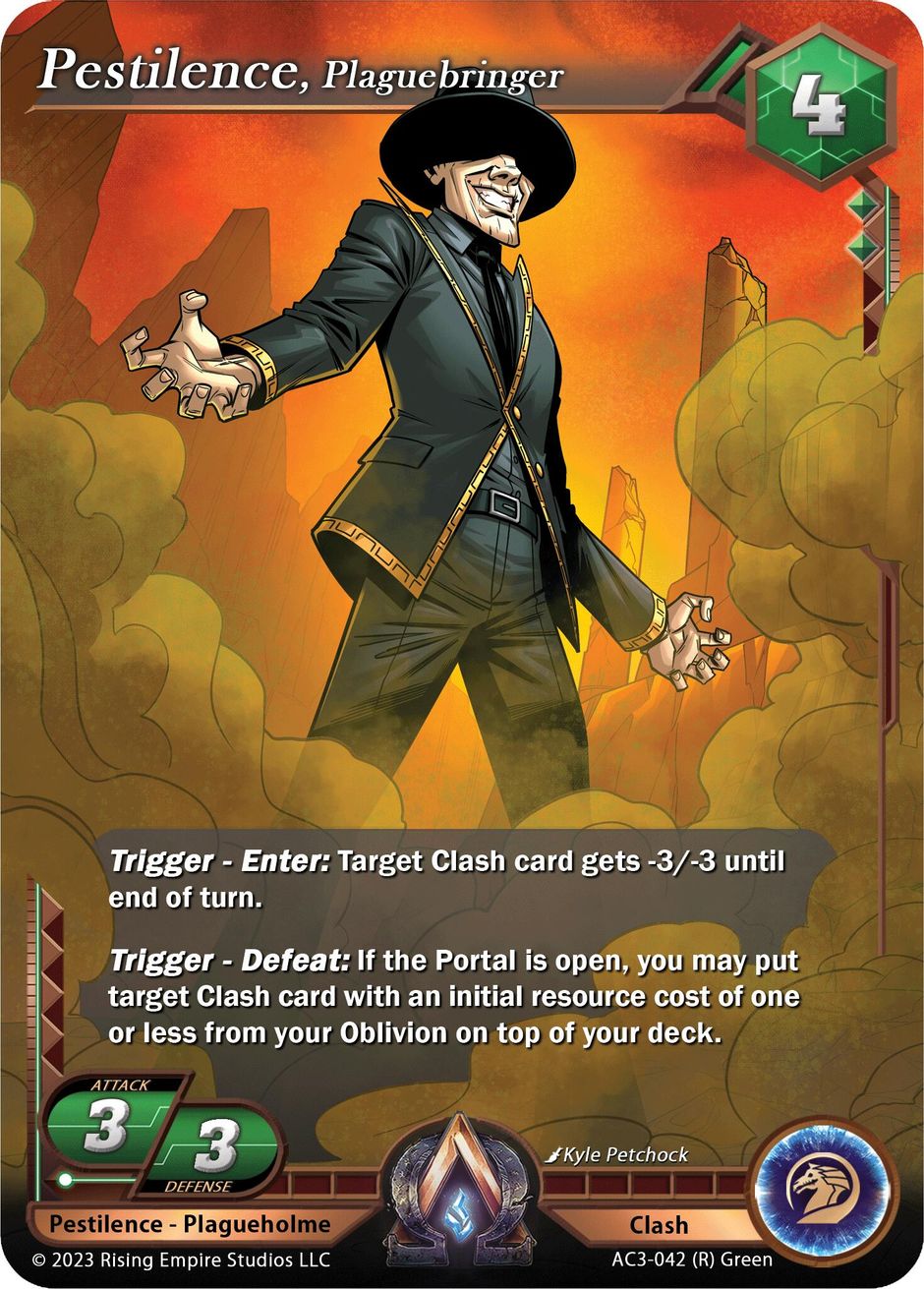 Pestilence, Plaguebringer - Unrivaled - Alpha Clash