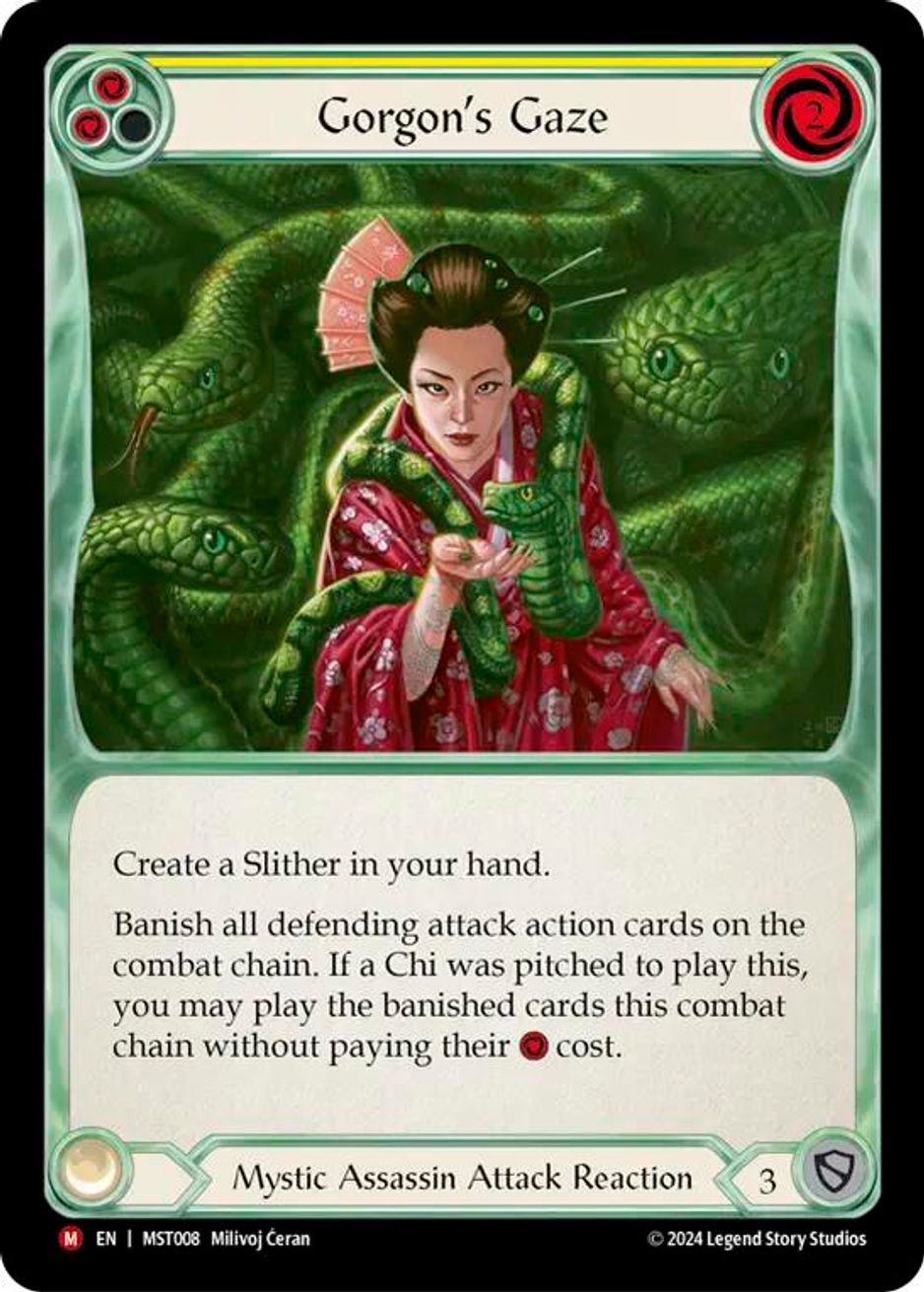 Gorgon's Gaze - Part the Mistveil - Flesh and Blood TCG