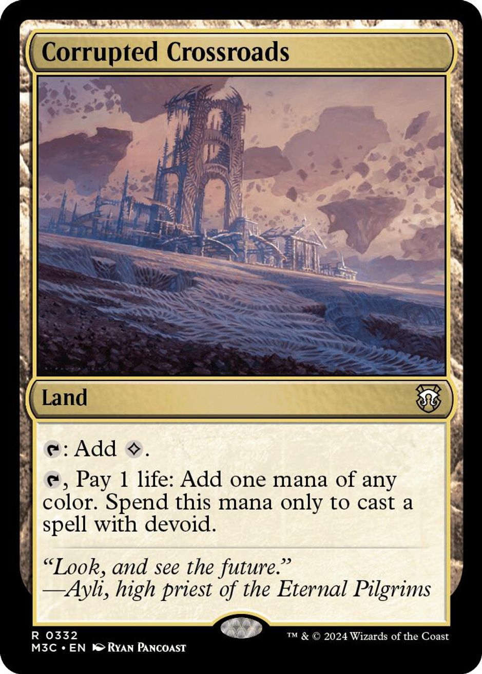 Corrupted Crossroads (Ripple Foil) - Commander: Modern Horizons 3 ...