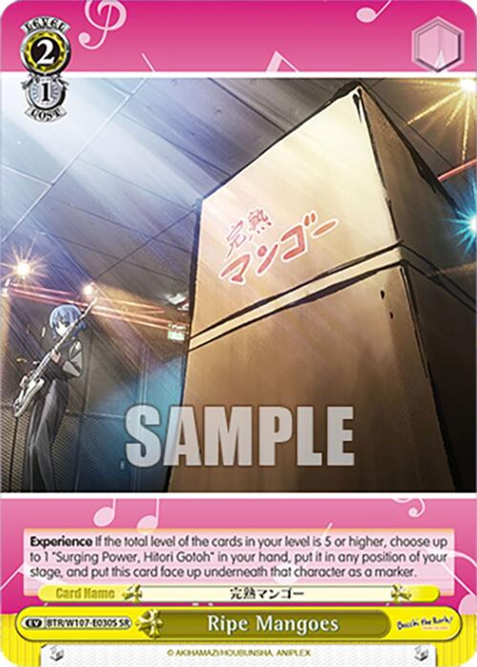Ripe Mangoes (SR) - BOCCHI THE ROCK! - Weiss Schwarz