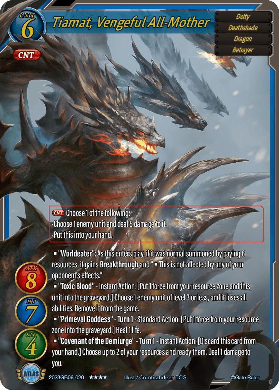 Tiamat, Vengeful All-Mother - The Demonic & the Divine - Gate Ruler