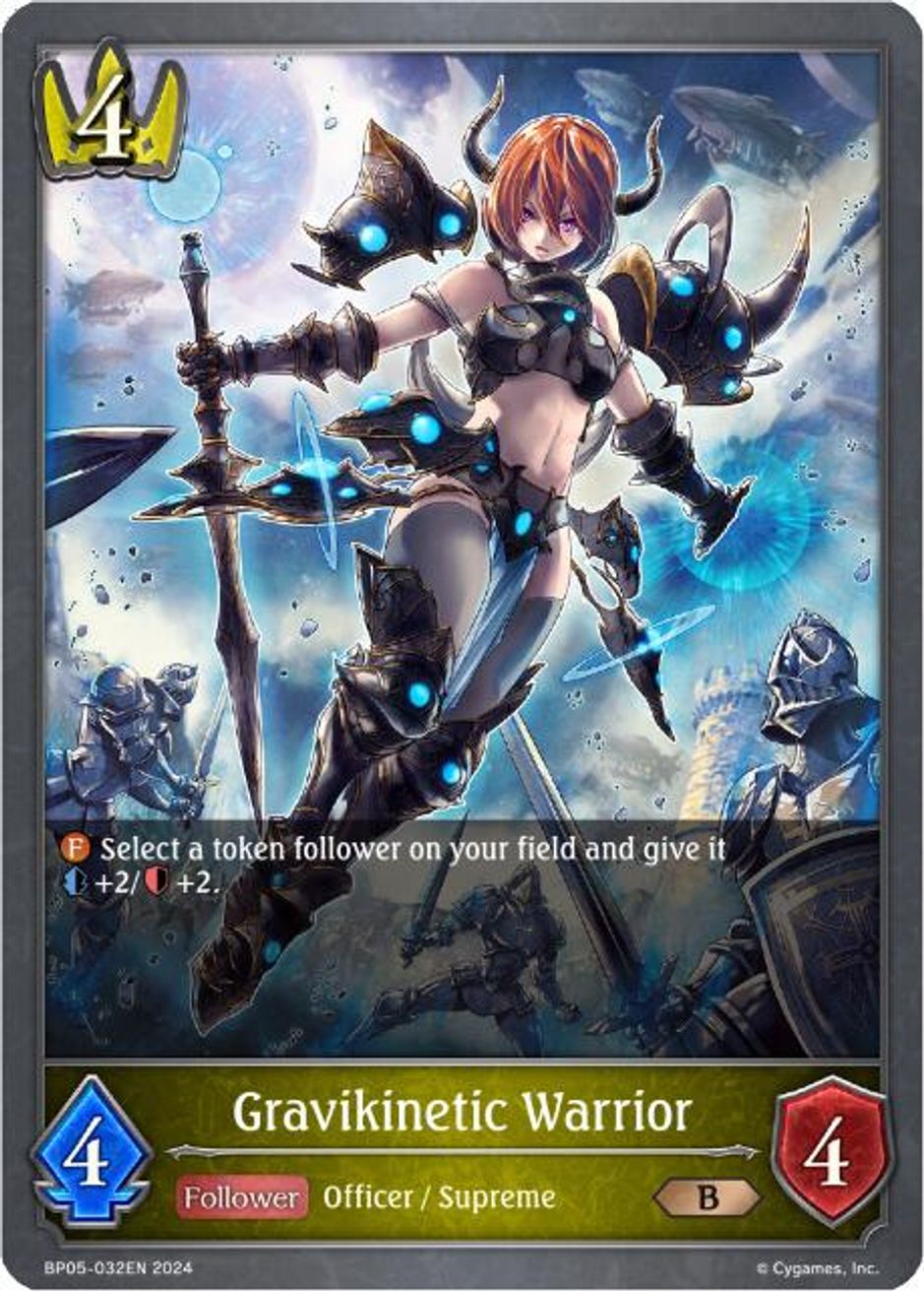 Gravikinetic Warrior - BP05: Omens Eternal - Shadowverse: Evolve