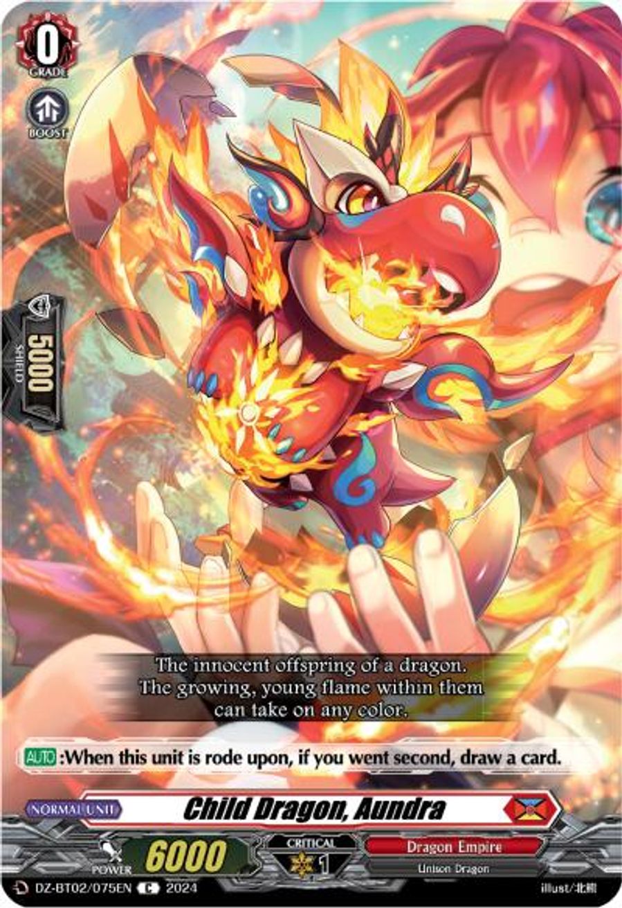 Child Dragon, Aundra - Illusionless Strife - Cardfight Vanguard