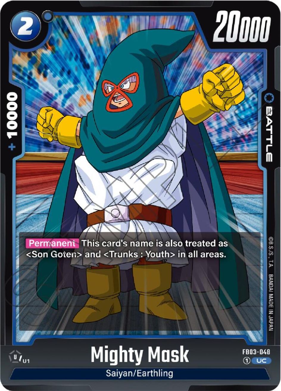 Mighty Mask - Raging Roar - Dragon Ball Super: Fusion World