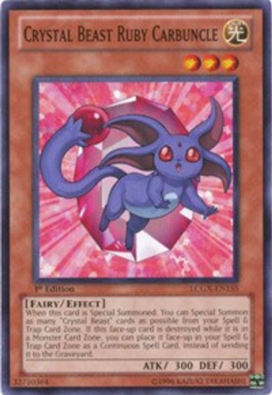 Crystal Beast Ruby Carbuncle - Legendary Collection 2 - YuGiOh
