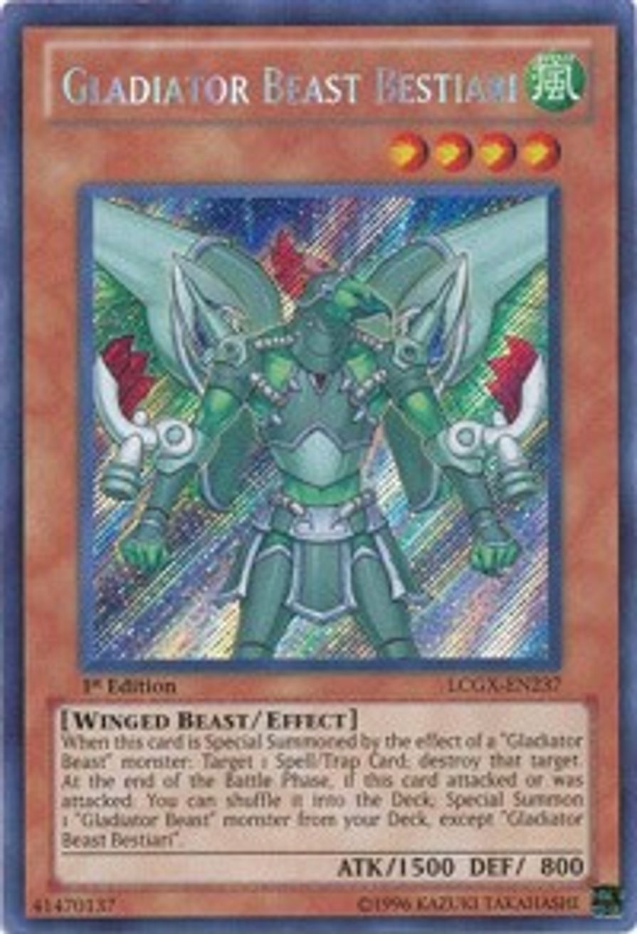 Gladiator Beast Bestiari - Legendary Collection 2 - YuGiOh