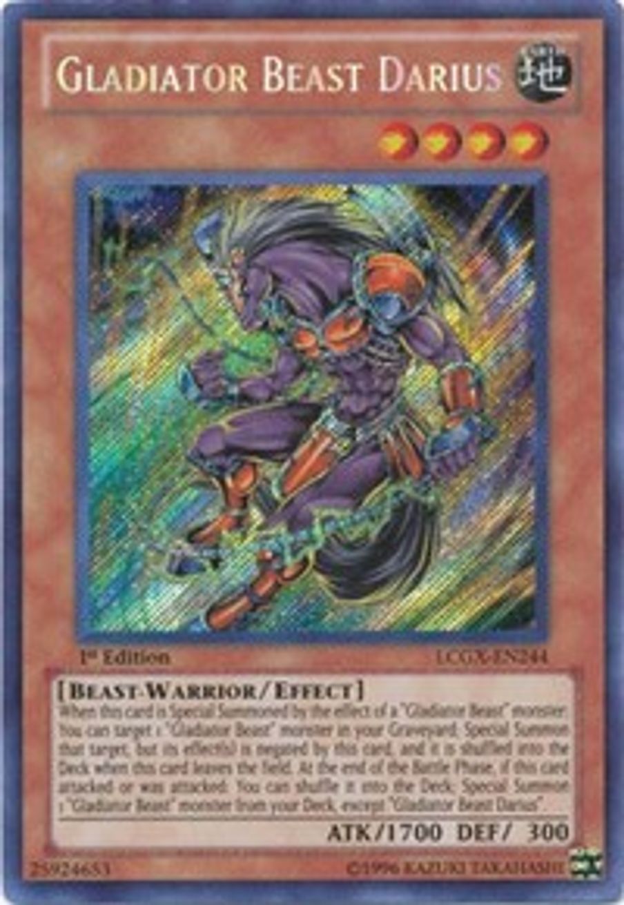 Gladiator Beast Darius - Legendary Collection 2 - YuGiOh