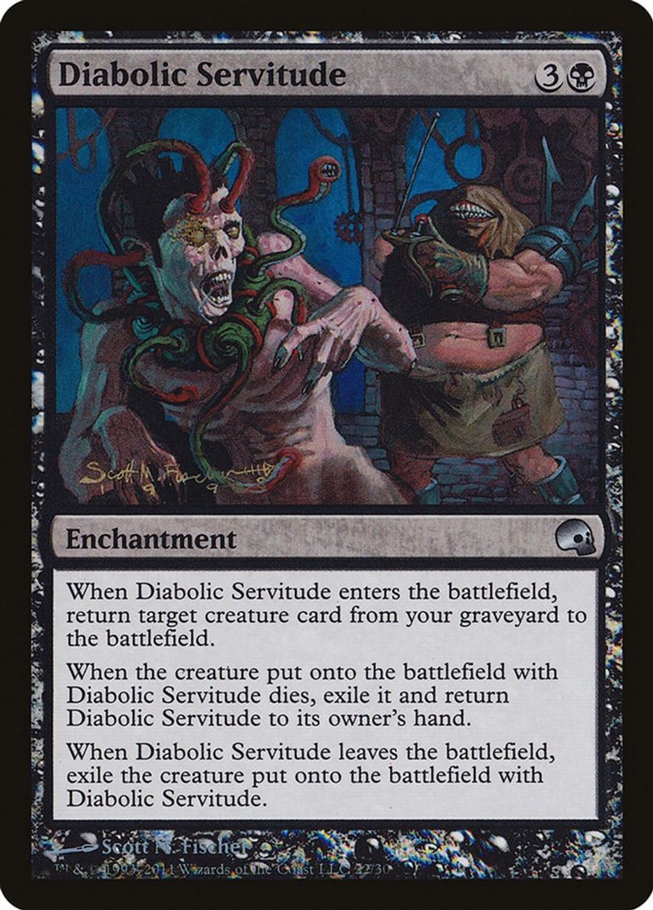 Diabolic Servitude - Premium Deck Series: Graveborn - Magic: The Gathering