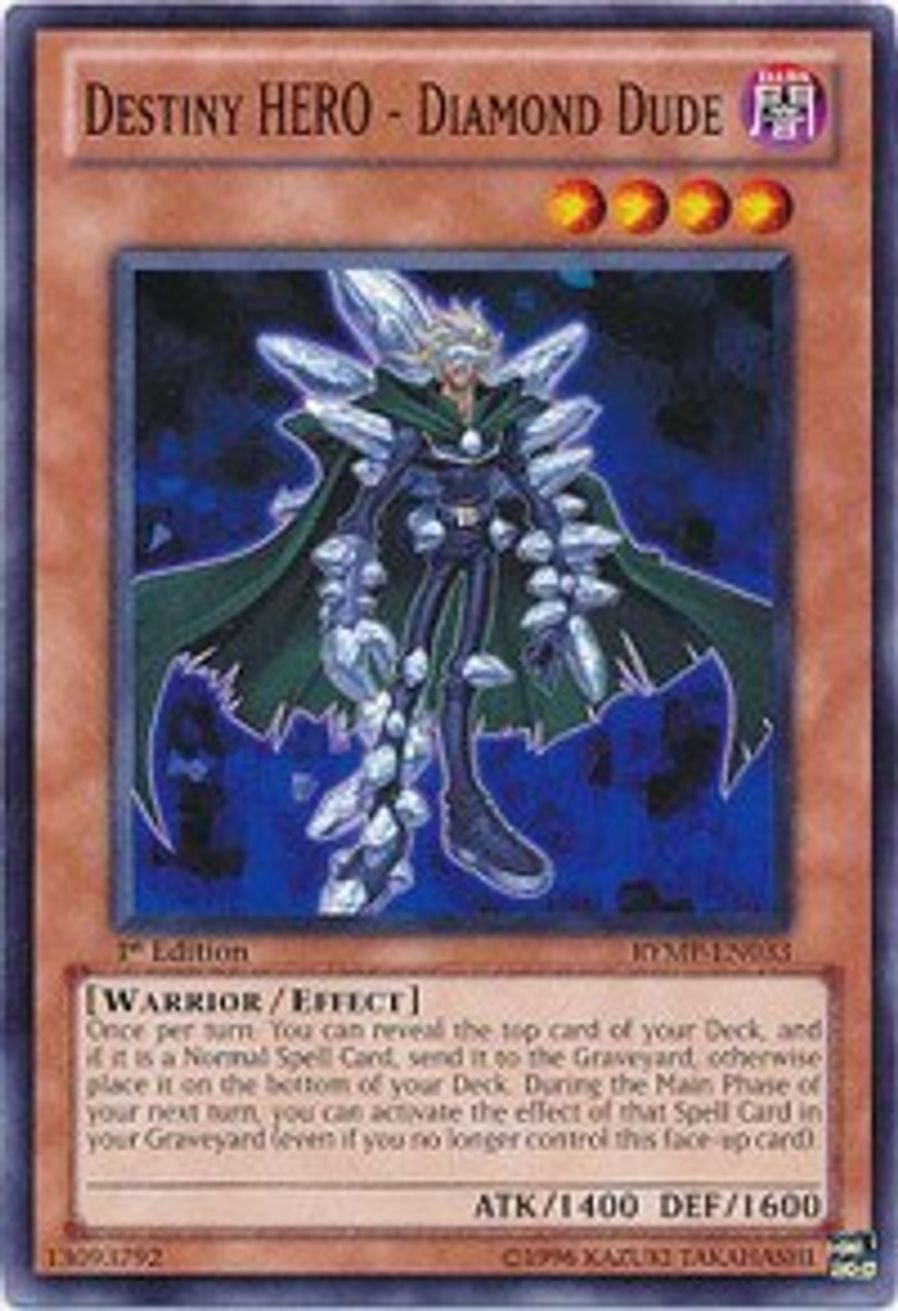 Destiny HERO - Diamond Dude - Ra Yellow Mega Pack - YuGiOh