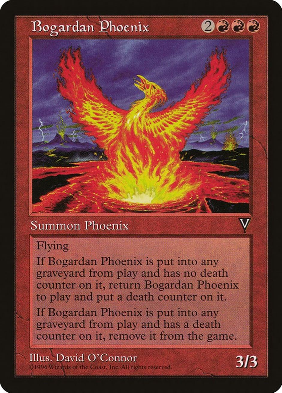 Bogardan Phoenix - Visions - Magic: The Gathering