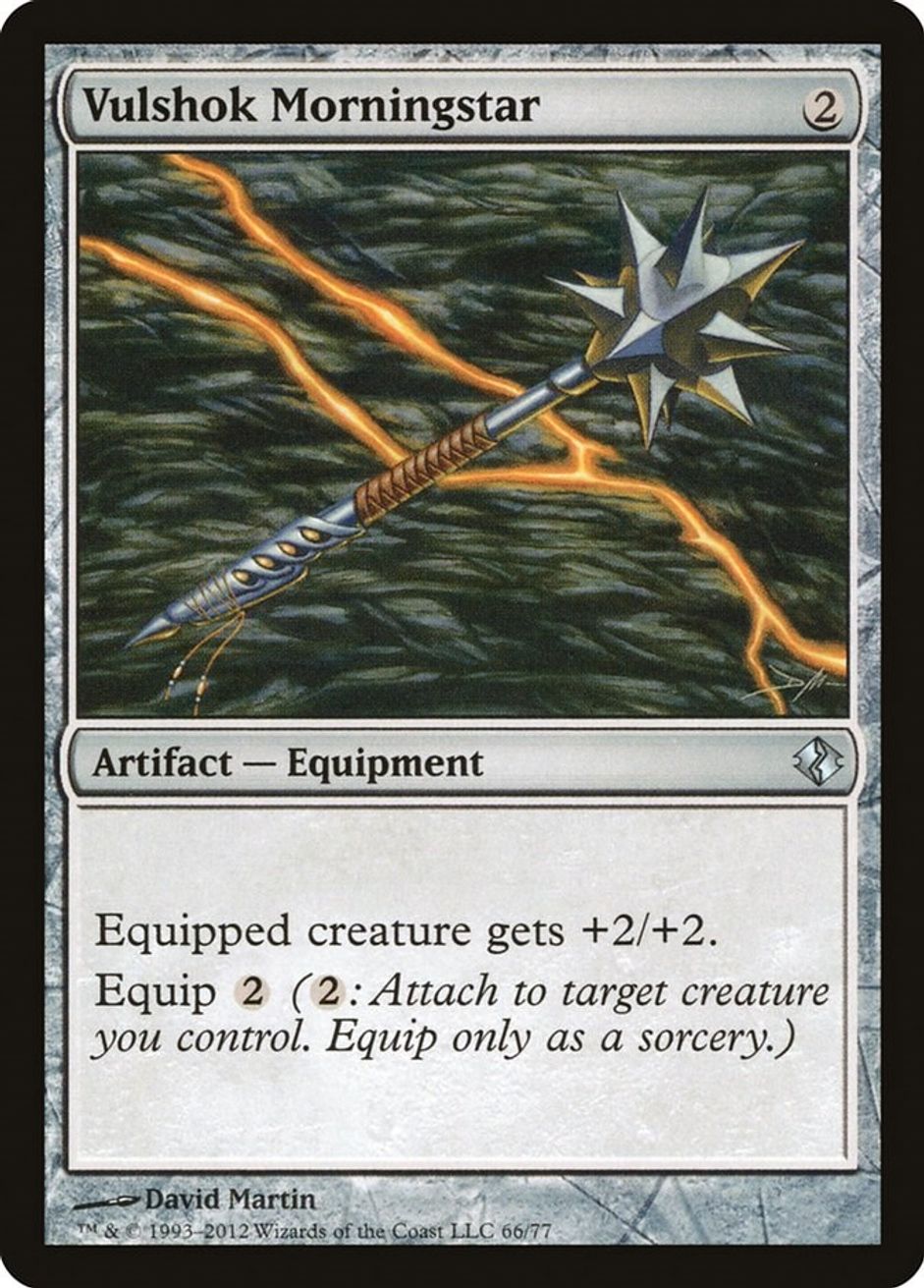 Vulshok Morningstar - Duel Decks: Venser vs. Koth - Magic: The Gathering