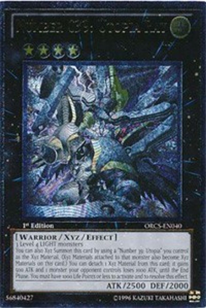 Number C39: Utopia Ray (UTR) - Order of Chaos - YuGiOh