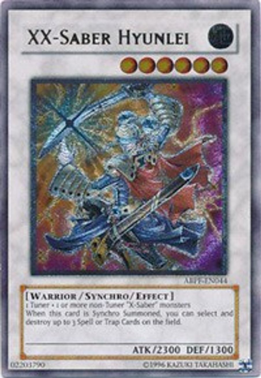XX-Saber Hyunlei (UTR) - Absolute Powerforce - YuGiOh