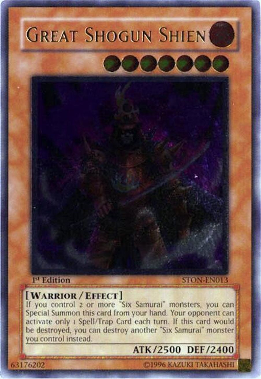 Great Shogun Shien (UTR) - Strike of Neos - YuGiOh