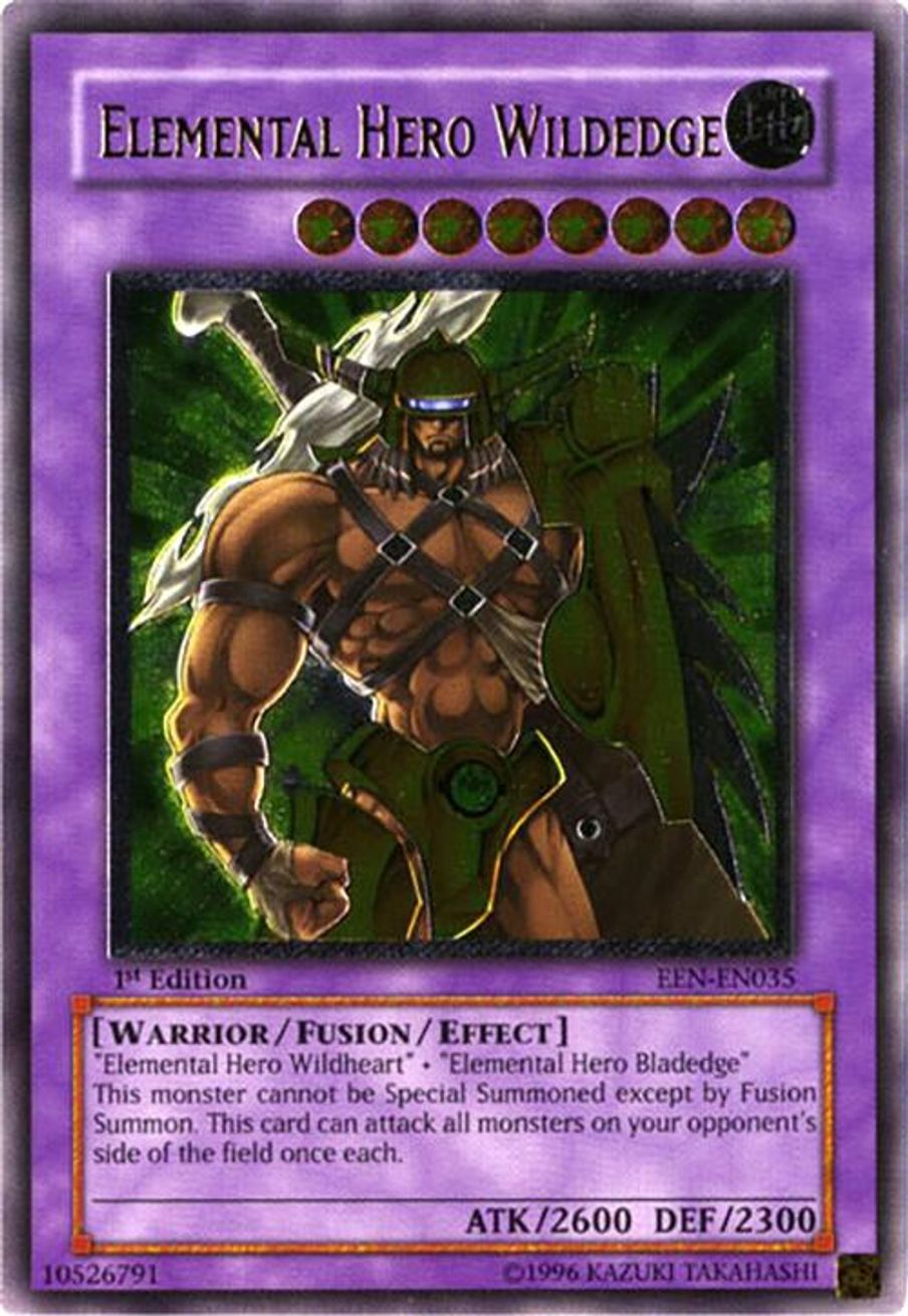 Elemental Hero Wildedge (UTR) - Elemental Energy - YuGiOh