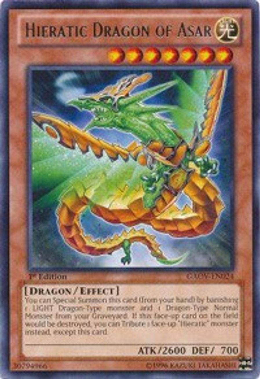 Hieratic Dragon of Asar - Galactic Overlord - YuGiOh