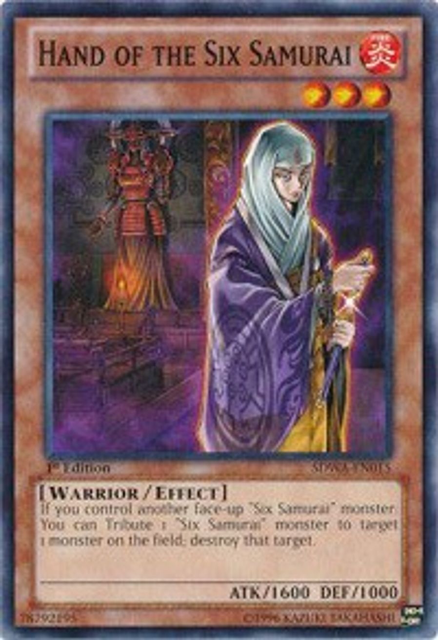 Hand of the Six Samurai - Structure Deck: Samurai Warlords - YuGiOh