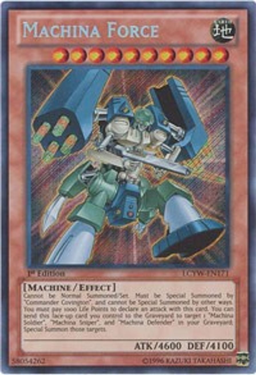 Machina Force - Legendary Collection 3: Yugi's World - YuGiOh