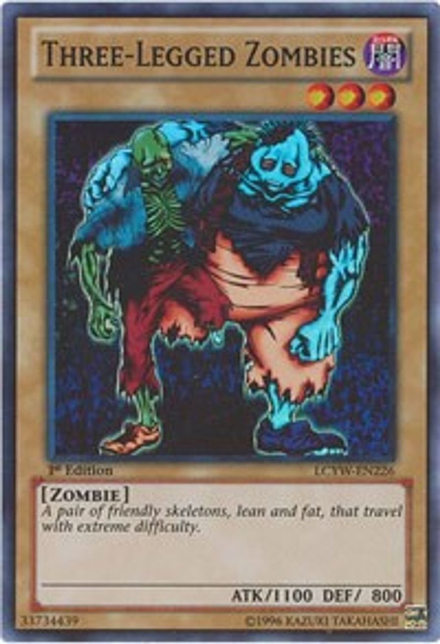 Three-Legged Zombies - Legendary Collection 3: Yugi's World - YuGiOh