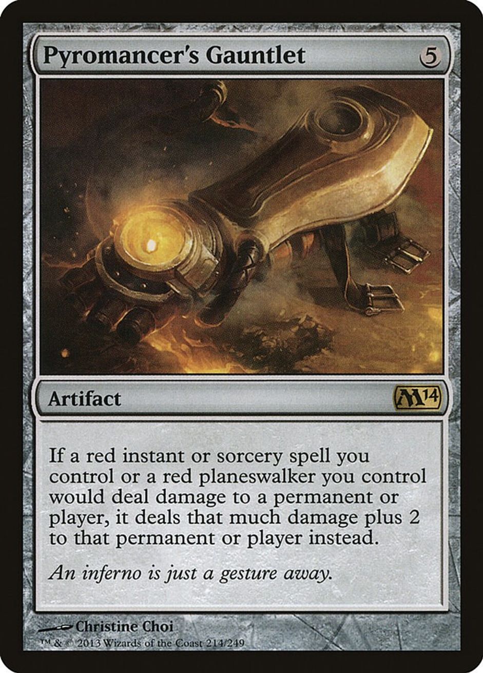 Pyromancer's Gauntlet - Magic 2014 (M14) - Magic: The Gathering