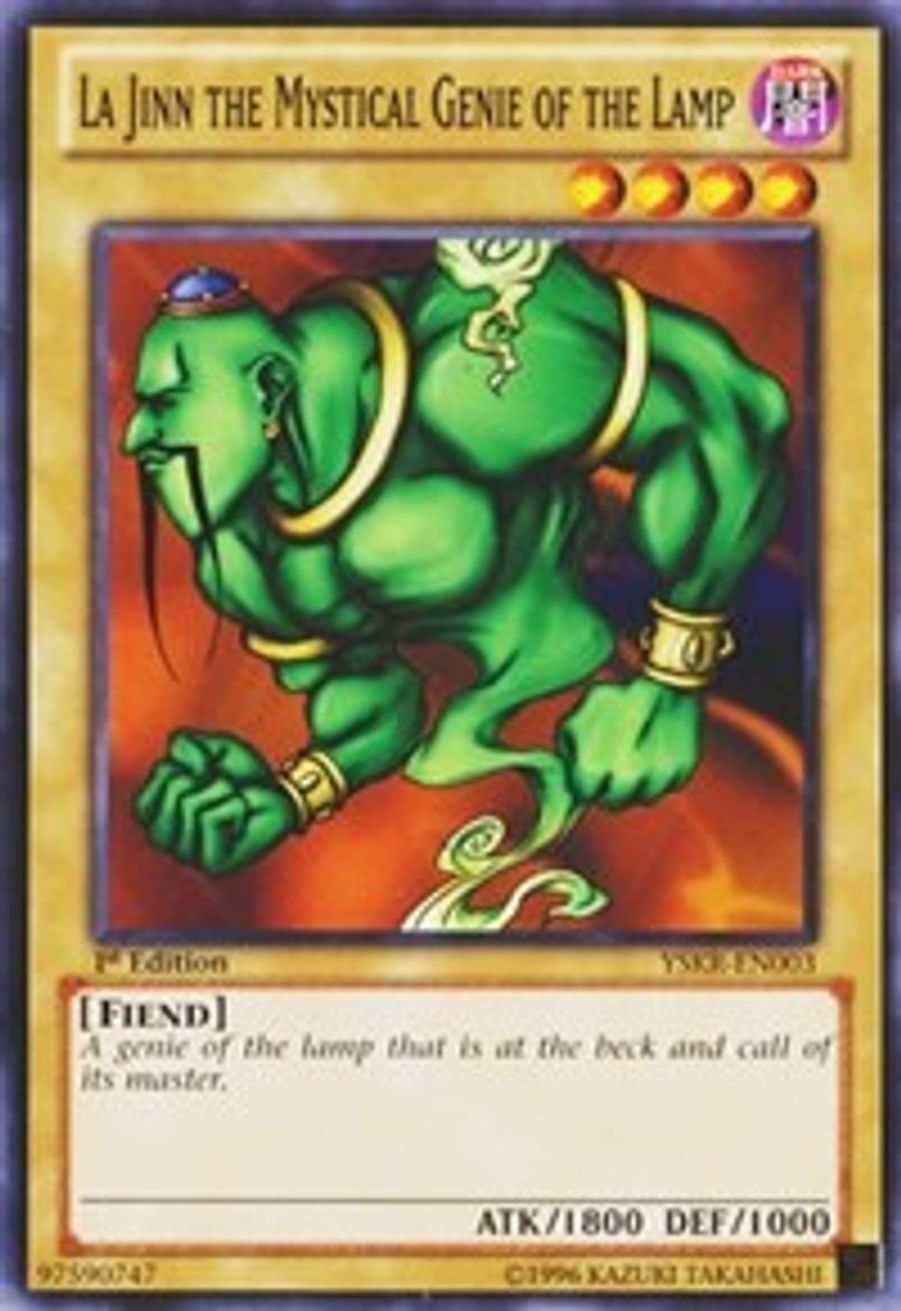 La Jinn the Mystical Genie of the Lamp - Starter Deck: Kaiba Reloaded ...