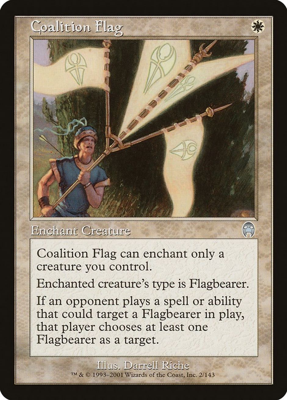 Coalition Flag - Apocalypse - Magic: The Gathering