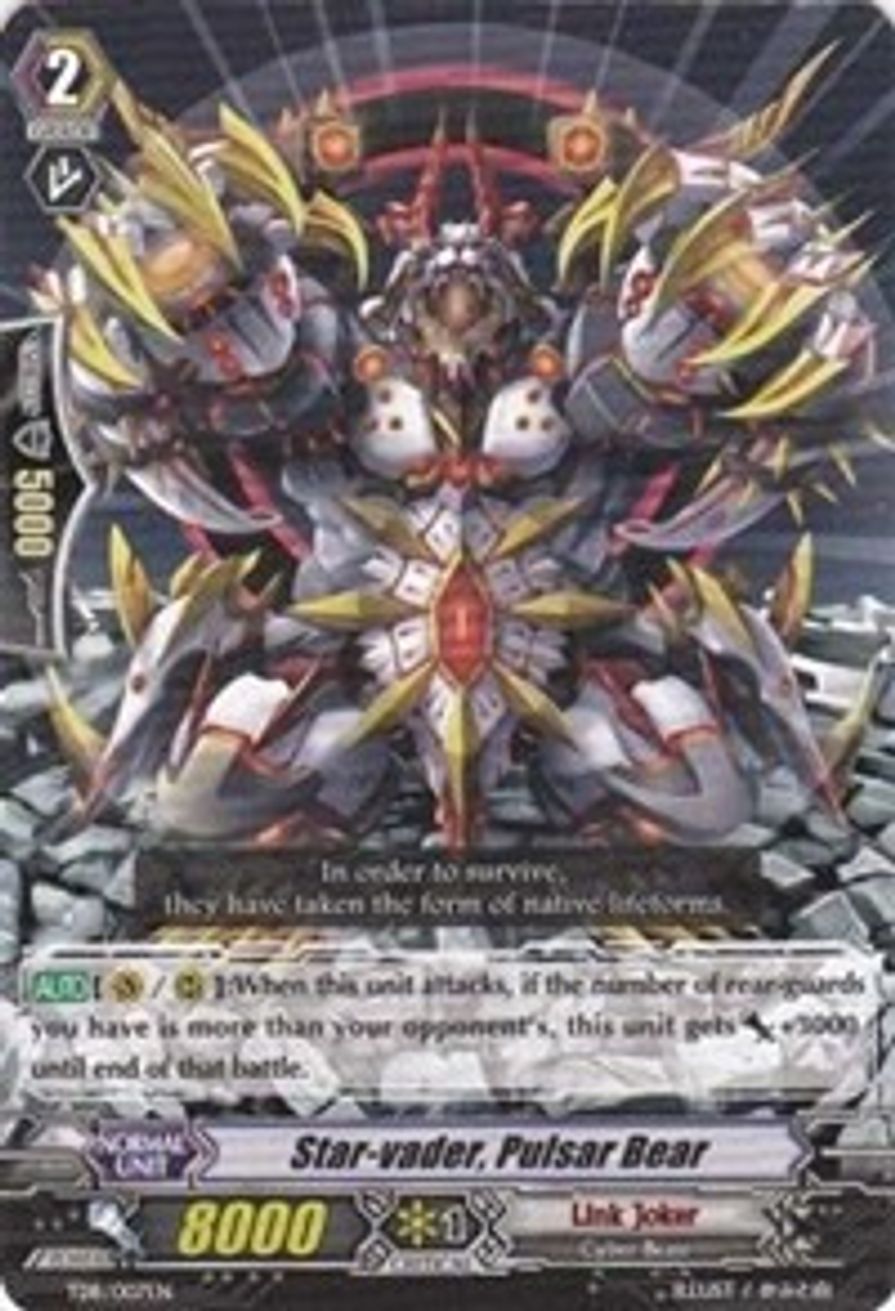 Star-vader, Pulsar Bear - Trial Deck 11: Star-vader Invasion - Cardfight Vanguard