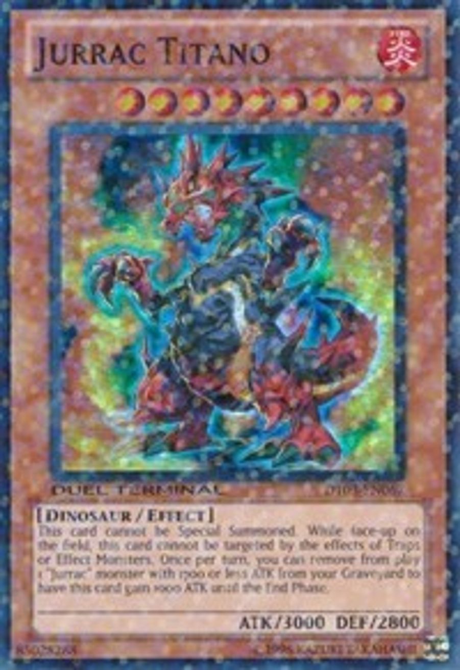 Jurrac Titano - Duel Terminal 3 - YuGiOh