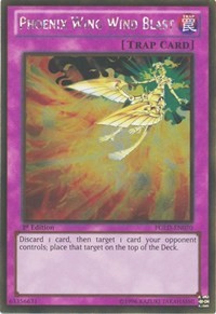 Phoenix Wing Wind Blast - Premium Gold - YuGiOh