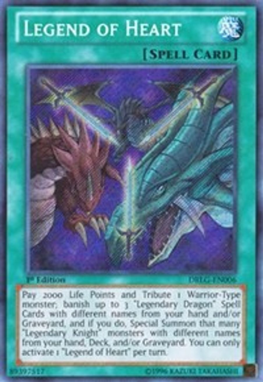 Legend of Heart - Dragons of Legend - YuGiOh