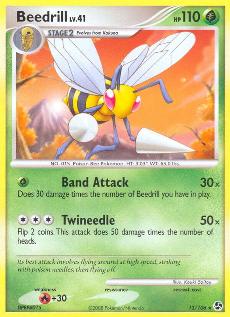 Beedrill - Great Encounters - Pokemon