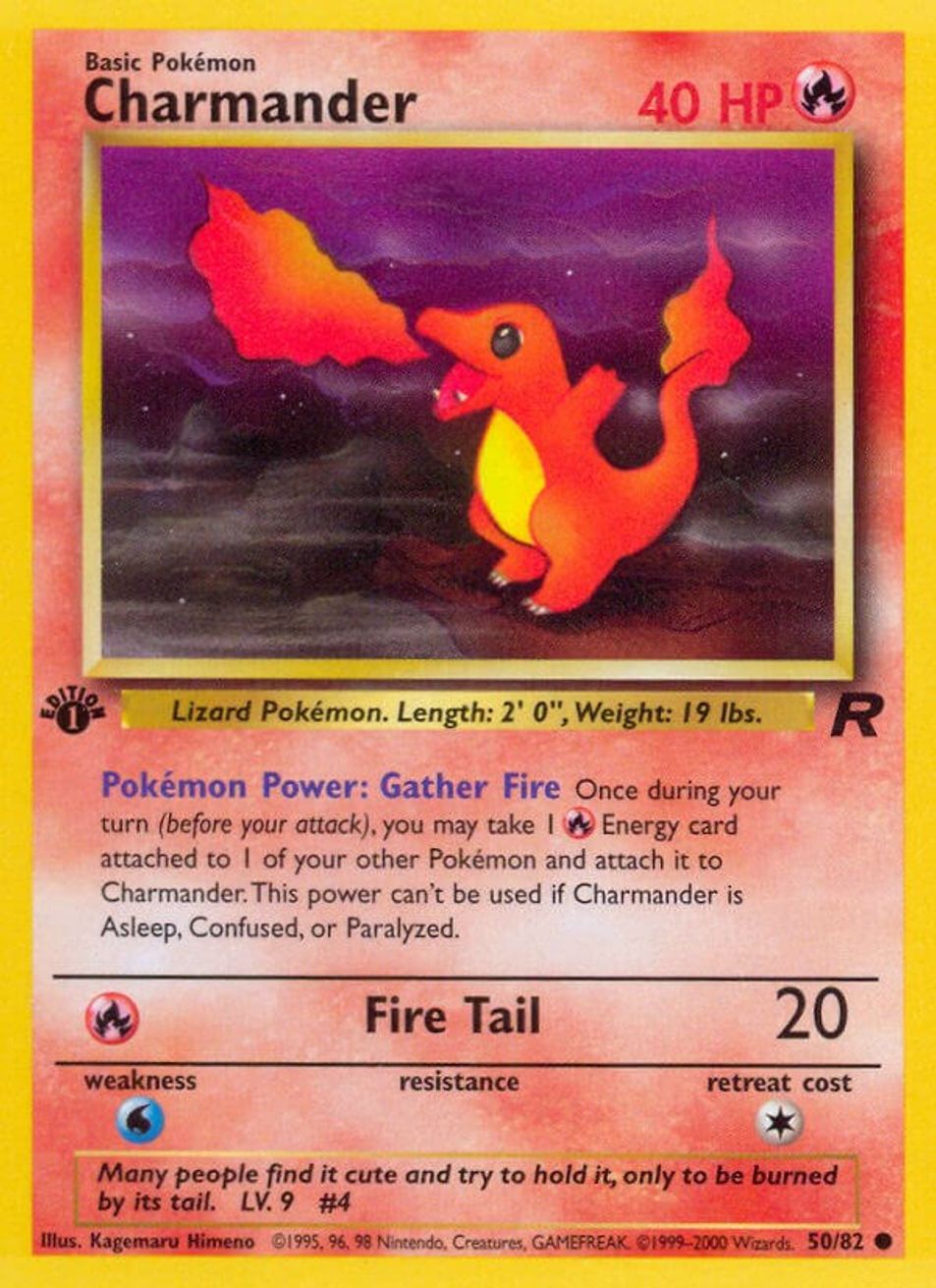 Charmander - Team Rocket - Pokemon